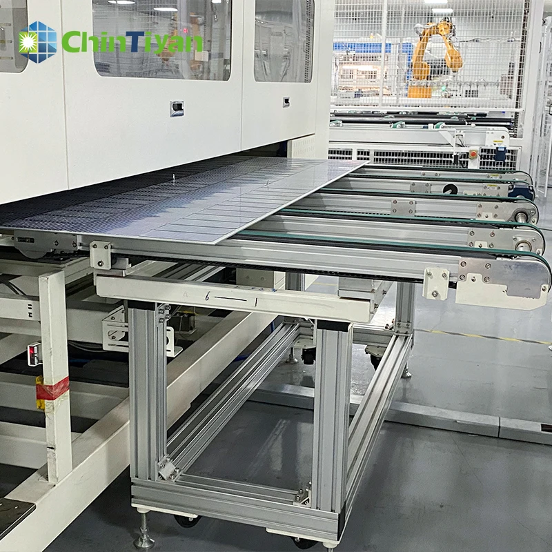 Auto Bussing Machine Solar Panel Production Line Photovoltaic ...
