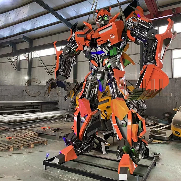 Customized Outdoor Giant Optimu Prime 3d Transformer Robot Sculpture ...