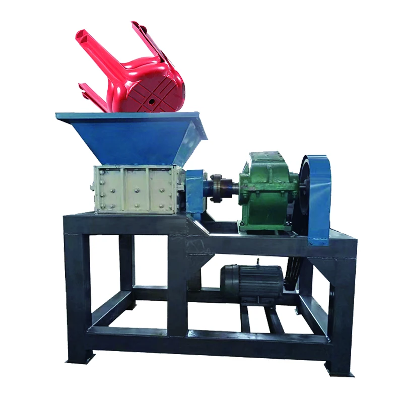 Automatic Waste Plastic Lump Single Shaft Shredding Crusher Machine New ...