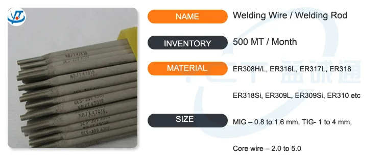 Welding Rods - Superior Performance in Carbon & Stainless Steel