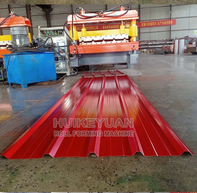 Corrugated Iron Roof Sheet Roll Making Machine For Sale - Buy Single ...