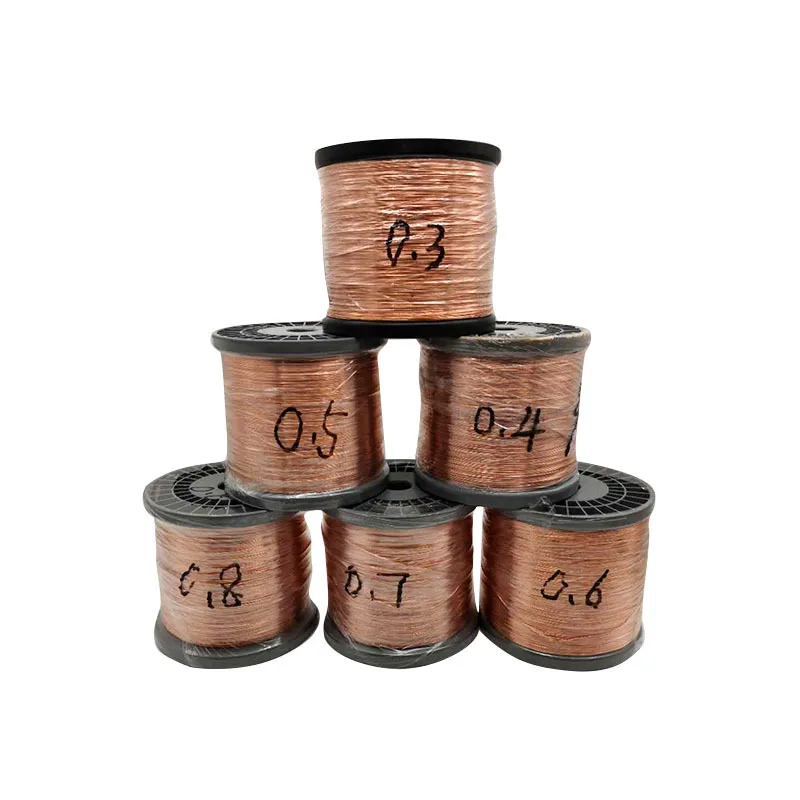 0.20-12.00mm Or As Required 99.99% Pure Copper Enamelled Wire Or Bare ...