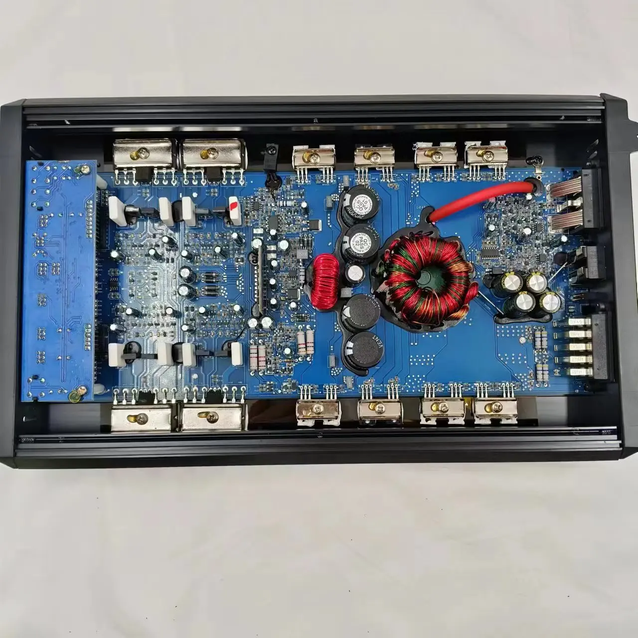 5 CH RMS Car Stereo Amplifier Full Range Peak Class AB 4 Channel DC 12V ...