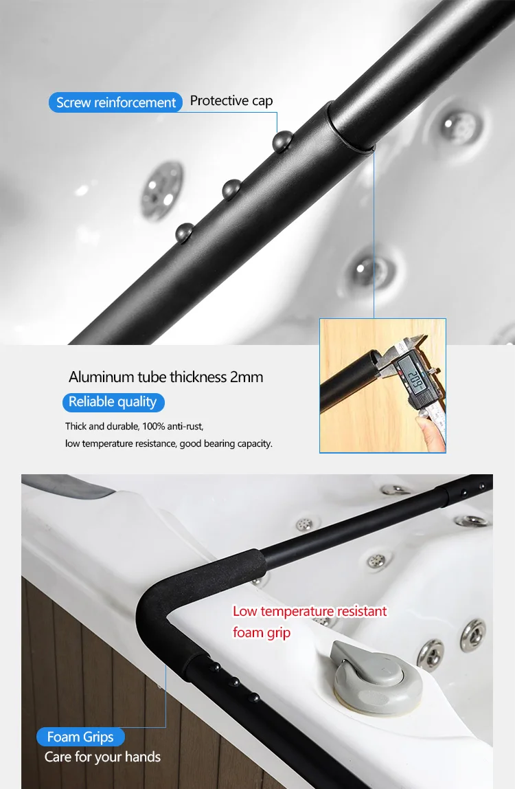 Customized Sidemount Hot Tub Cover Lifter - Durable & Efficient