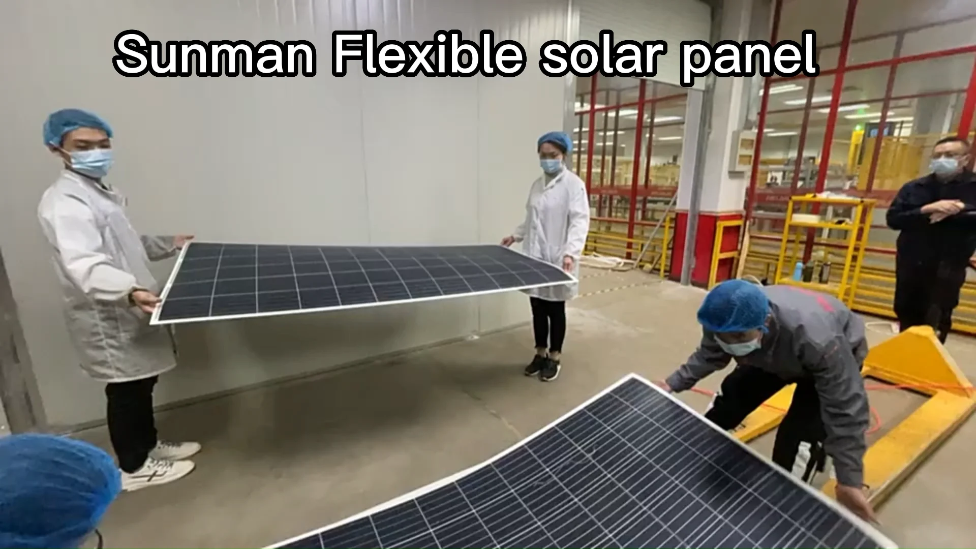 2022 Sunman Flexible Solar Panel 144 Half Cell Monocrystalline Module ...