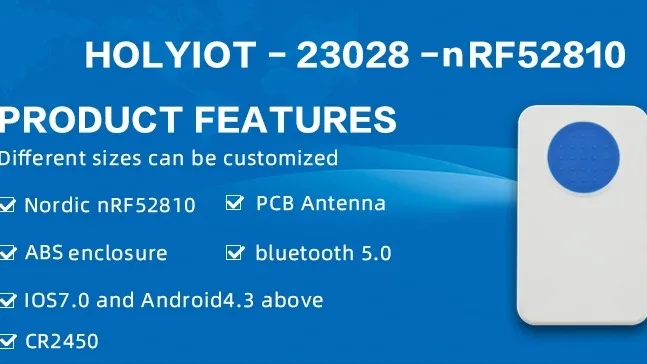 Holyiot Industrial Asset Tracking Device Smart Bluetooth Ibeacon Ble ...