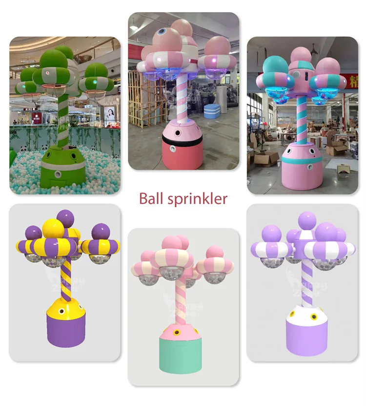 Customized Interactive Ball Machine for Indoor Play Centers - Engaging ...