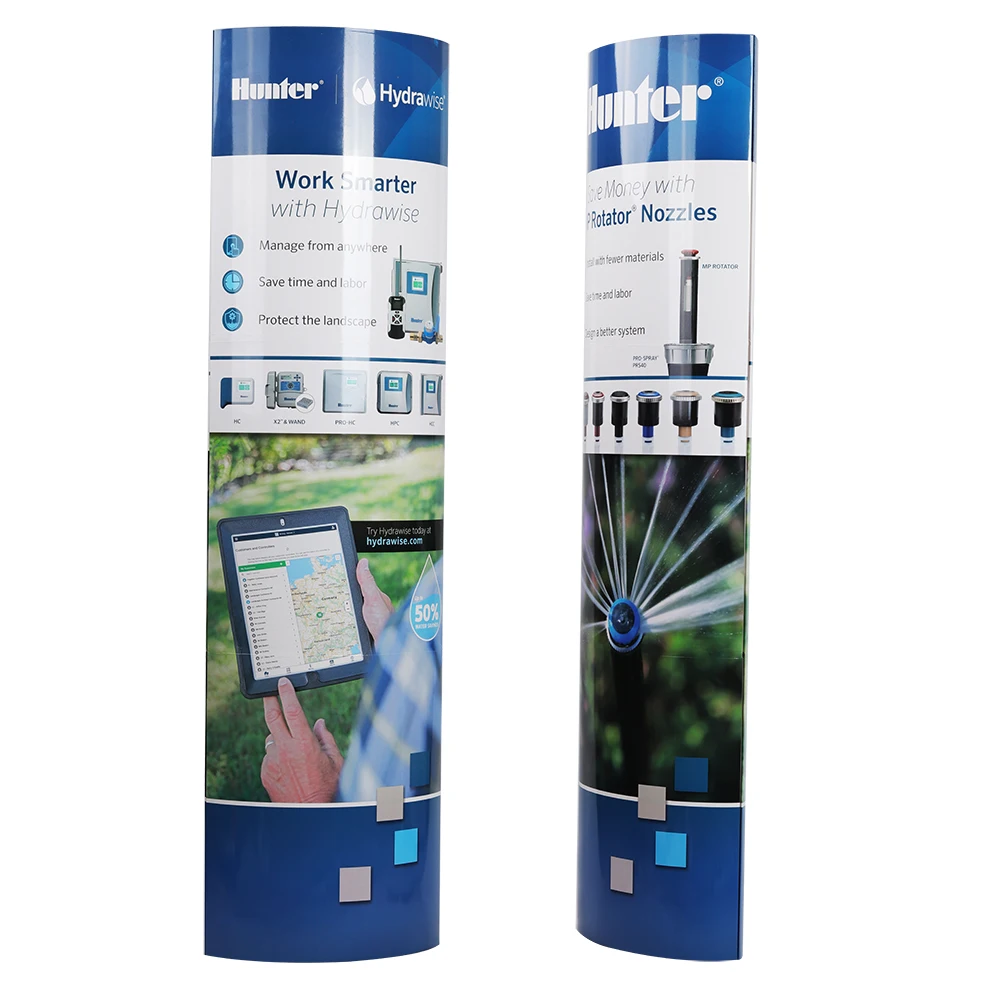 Promotion Corrugated Pop Standee Display Cardboard Totem Display Stand ...