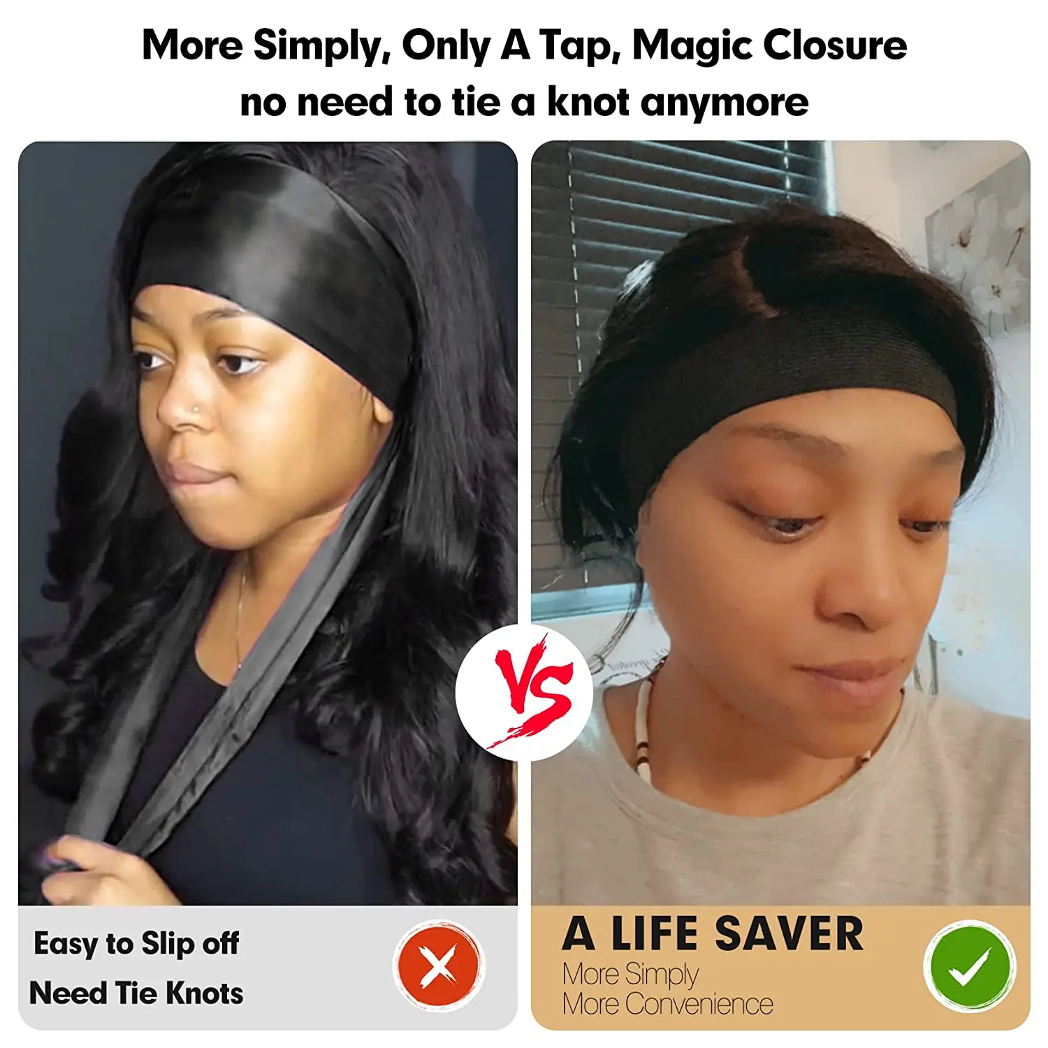 Melting Hair Wig Band Logo Elastic Melt Belt Band For Lace Application ...