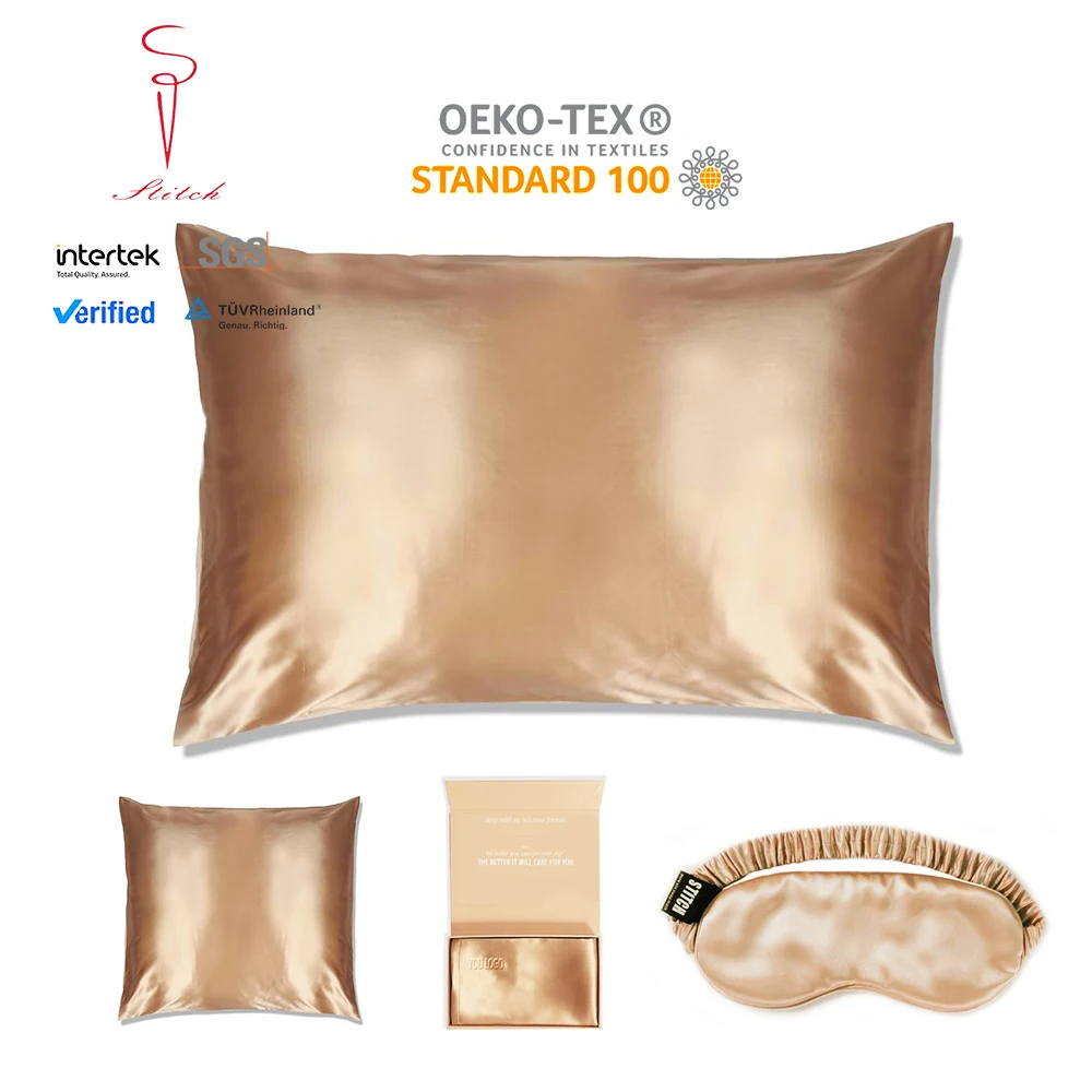 Wholesale Peace Silk Pillowcase Organic Silk Pillowcase Gift Set With ...