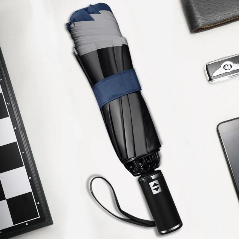 Full Automatic Open and Close Car Reverse Umbrella Waterproof Gift ...
