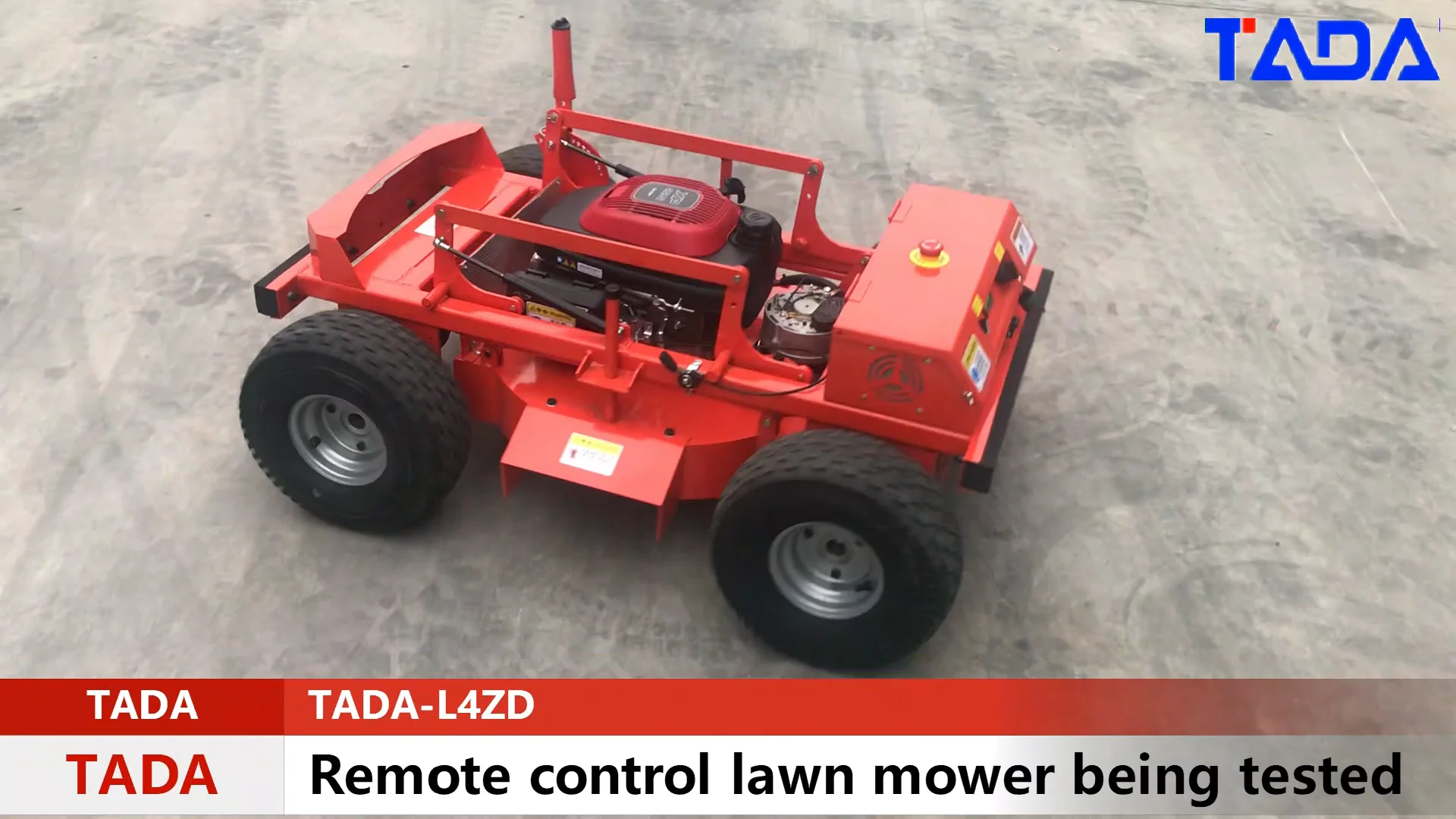 Remote Control Lawn Mower 4wd Grass Mowers Radio Controlled 4 Wheel ...