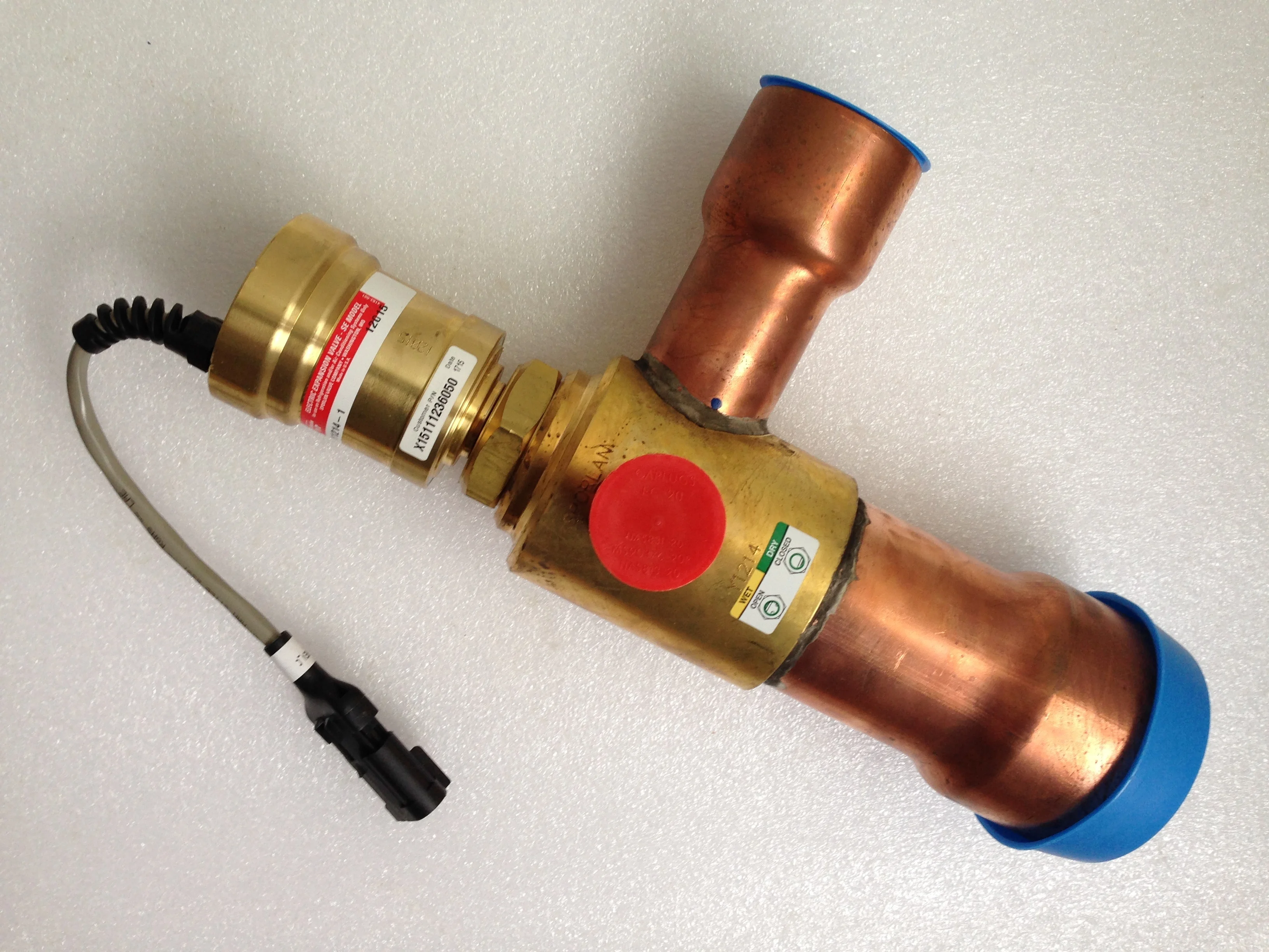 Piezas de compresor de refrigeración, válvula de expansión electrónica ...