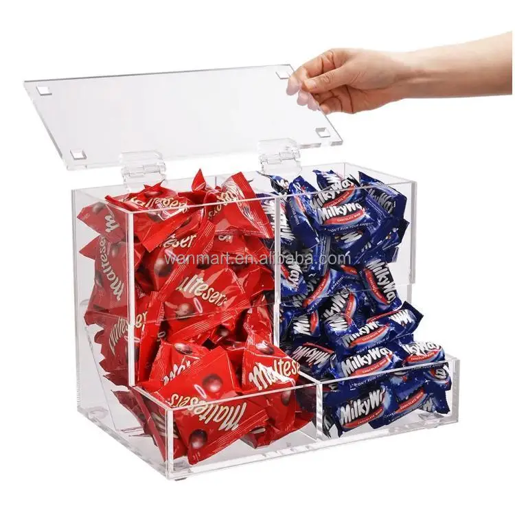 Acrylic Candy Display Rack Clear Acrylic Candy Bin Acrylic Candy ...