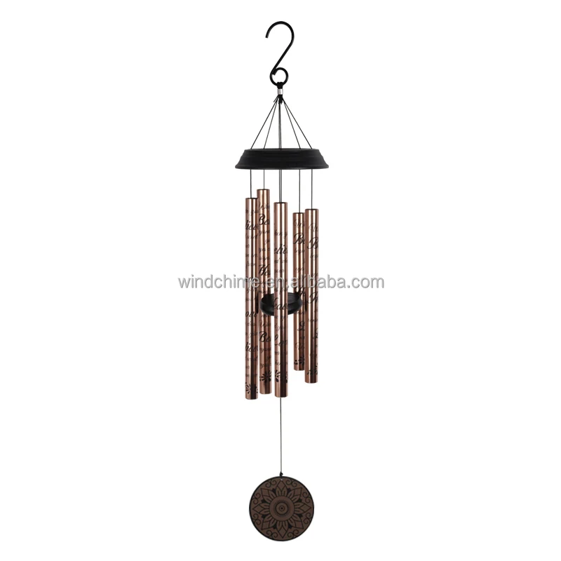 Metal Aluminum Tube Music Custom Art Wind Chimes Outdoor Memorial ...