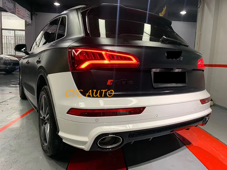 Q5 Rsq5 Rear Bumper Rear Bodykit With Diffuser For Audi Q5 Rsq5 2016 ...