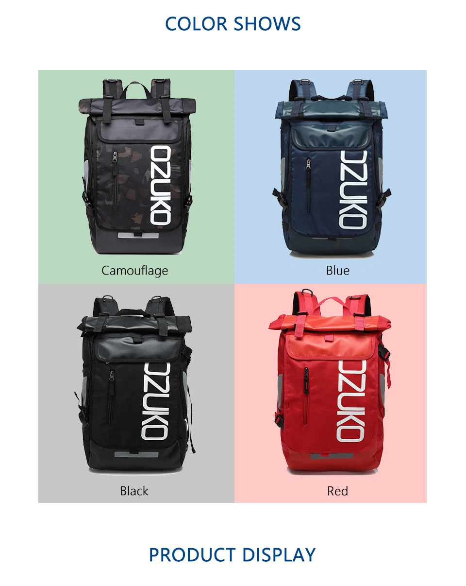 OZUKO 8020 Jiu Jitsu Backpack - Perfect for Travel & Sports