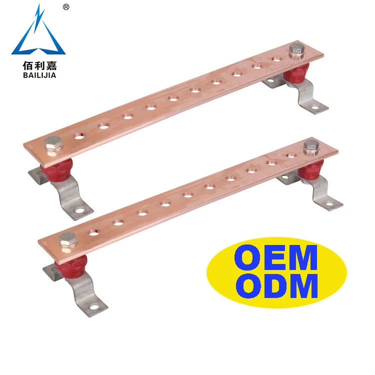Long Life Copper Ground Bus Bar - Custom Made Solutions