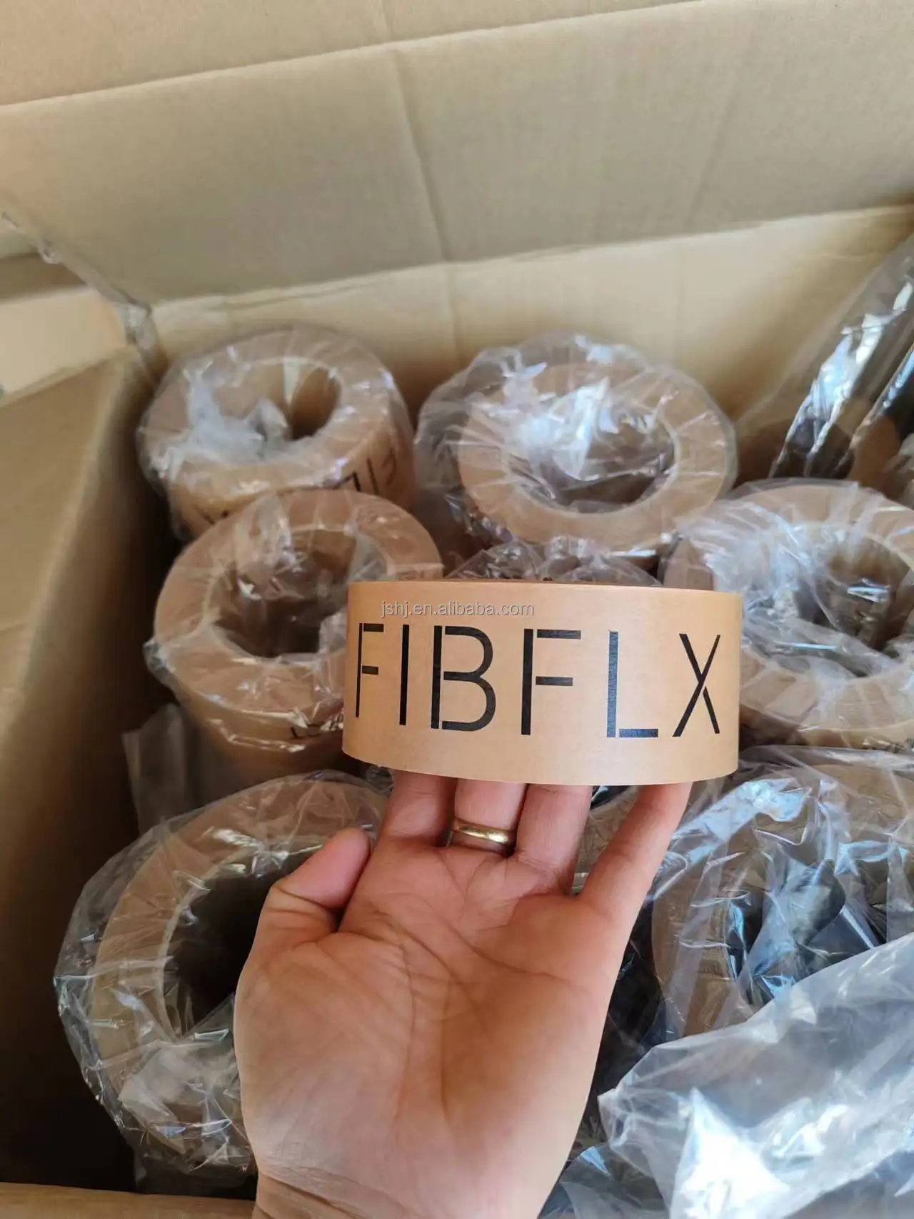 Reinforced Custom Kraft Paper Tape/logo Paper Tape For Sale - Buy ...