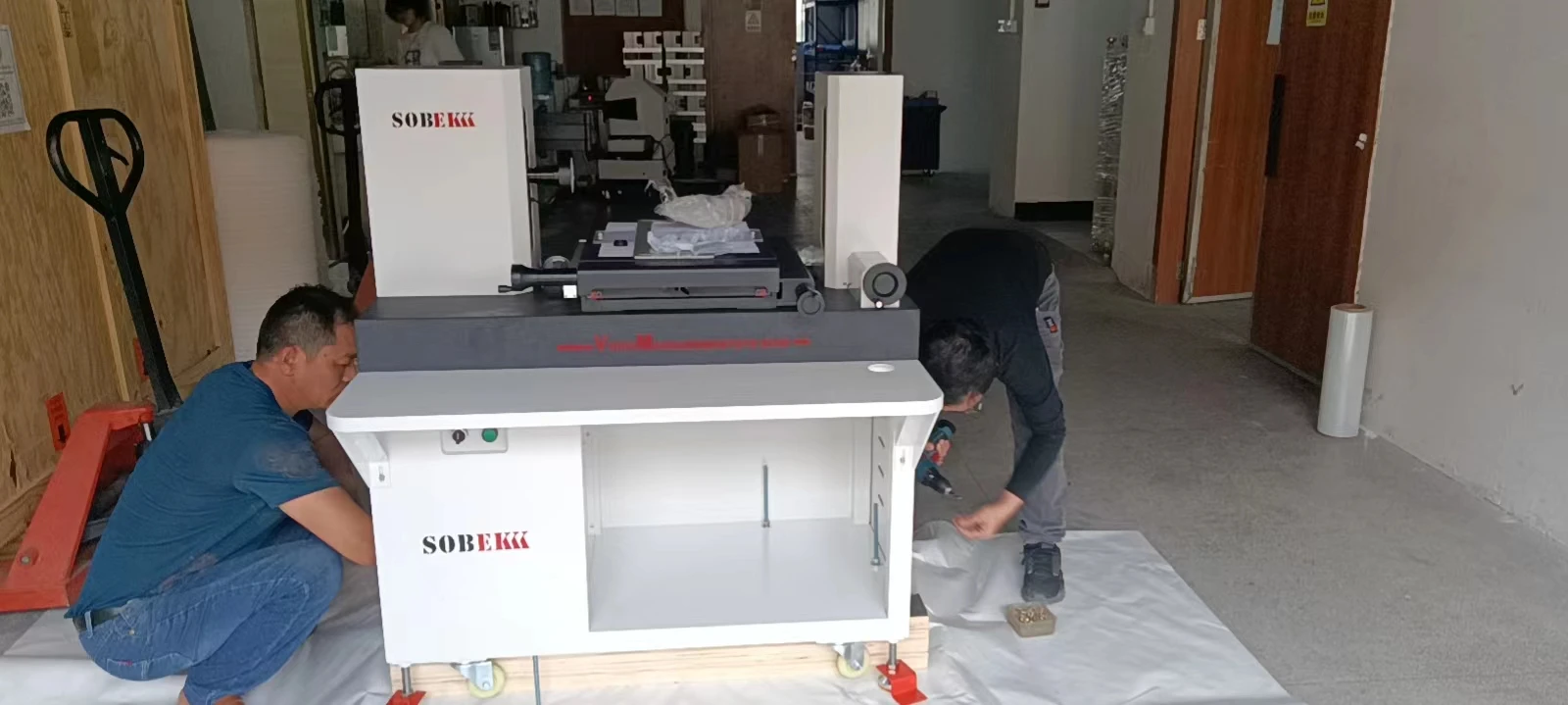 Milling Tool Inspection System Tool Horizontal Video Measuring Machine ...