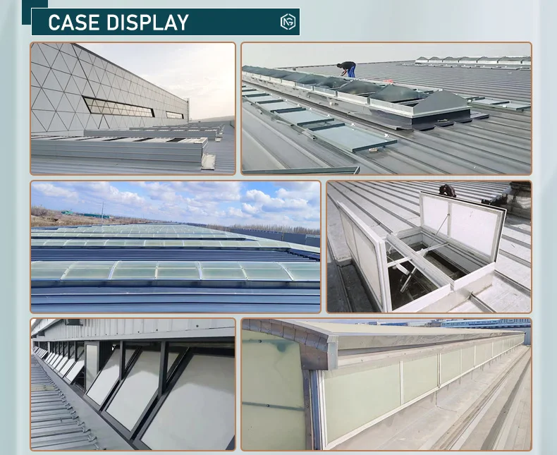 Rts Skylight Aluminum Window With Grill Design Glass Roof Fixed ...