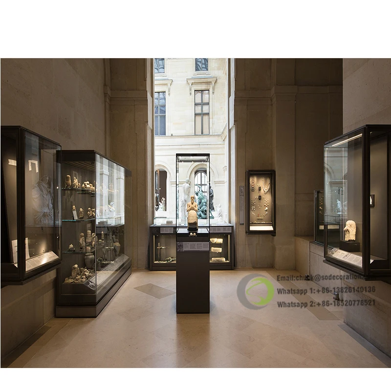 Museum Display Showcase and Science Museum Exhibits Wood and Metal ...