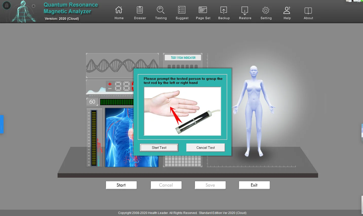 New Upgrade 2023 Versions Software Quantum Resonance Magnetic Body ...