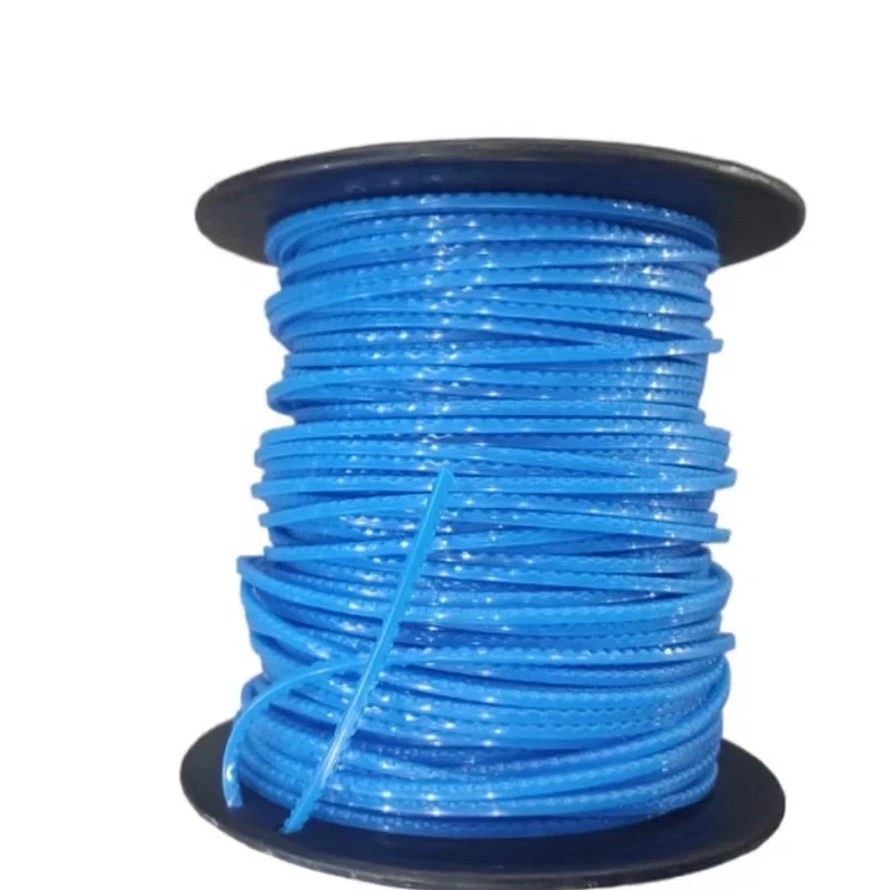 Heavy Duty Nylon Square Trimmer Strimmer Line 2.4mm X 100m Brushcutter ...