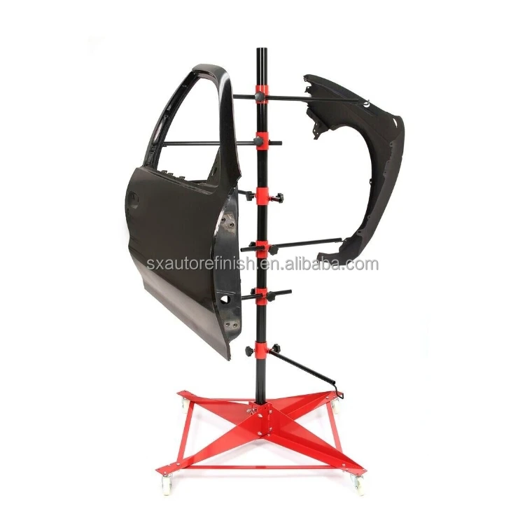 Auto Body Door Hood Fender Panel Holder Tree Paint Stand Car Parts