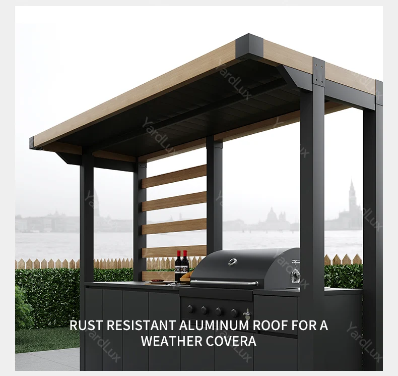 Outdoor Kitchen Cabinets - Durable & Weatherproof Aluminum