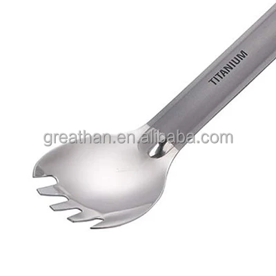 Titanium Long Handle Spork | Perfect for Stirring When Cooking in ...