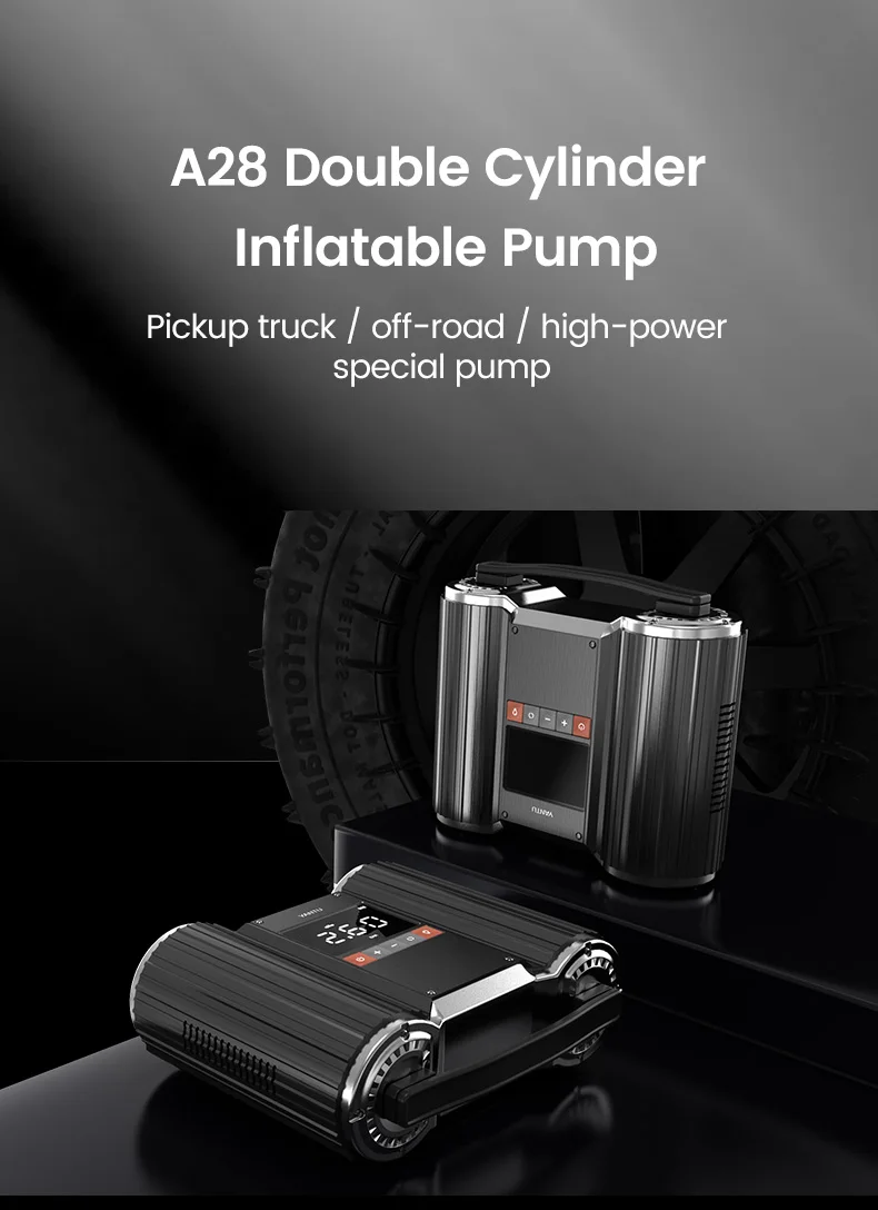 Yantu E2 Double 30 Cylinder Portable Digital Tire Inflators Electric ...