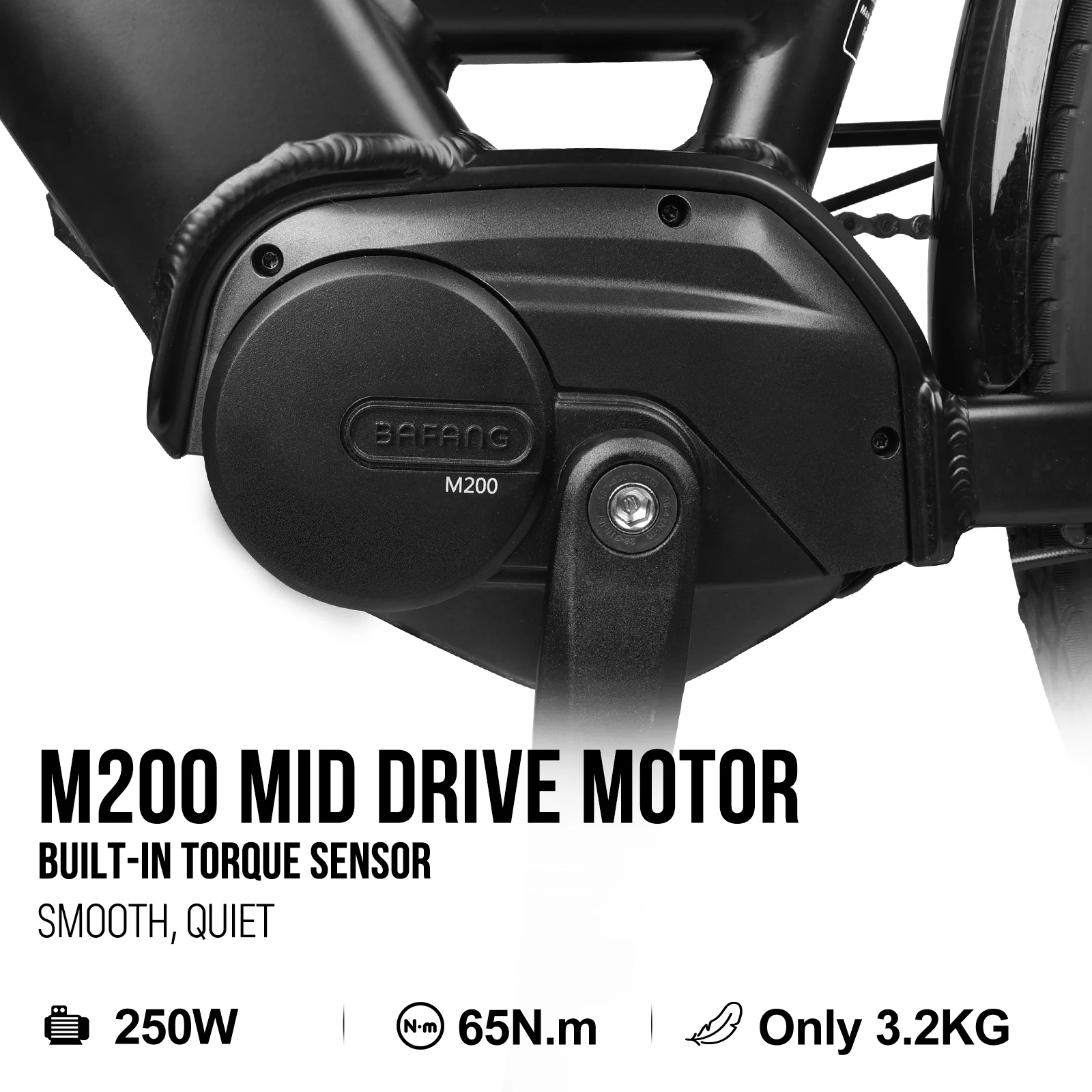 Bafang Torque Sensor M200 250 Watt 28 Zoll Mid Drive E-bike 28 Inch E Bike Fahrrad Eu Warehouse ...
