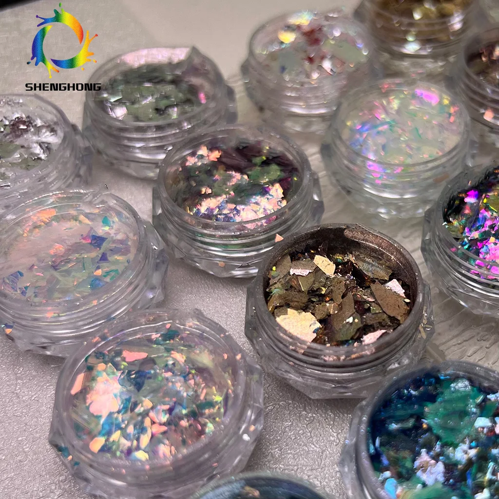 SH New Design Aurora Opal Crystal Nail Powder for Nail Art Decoration ...