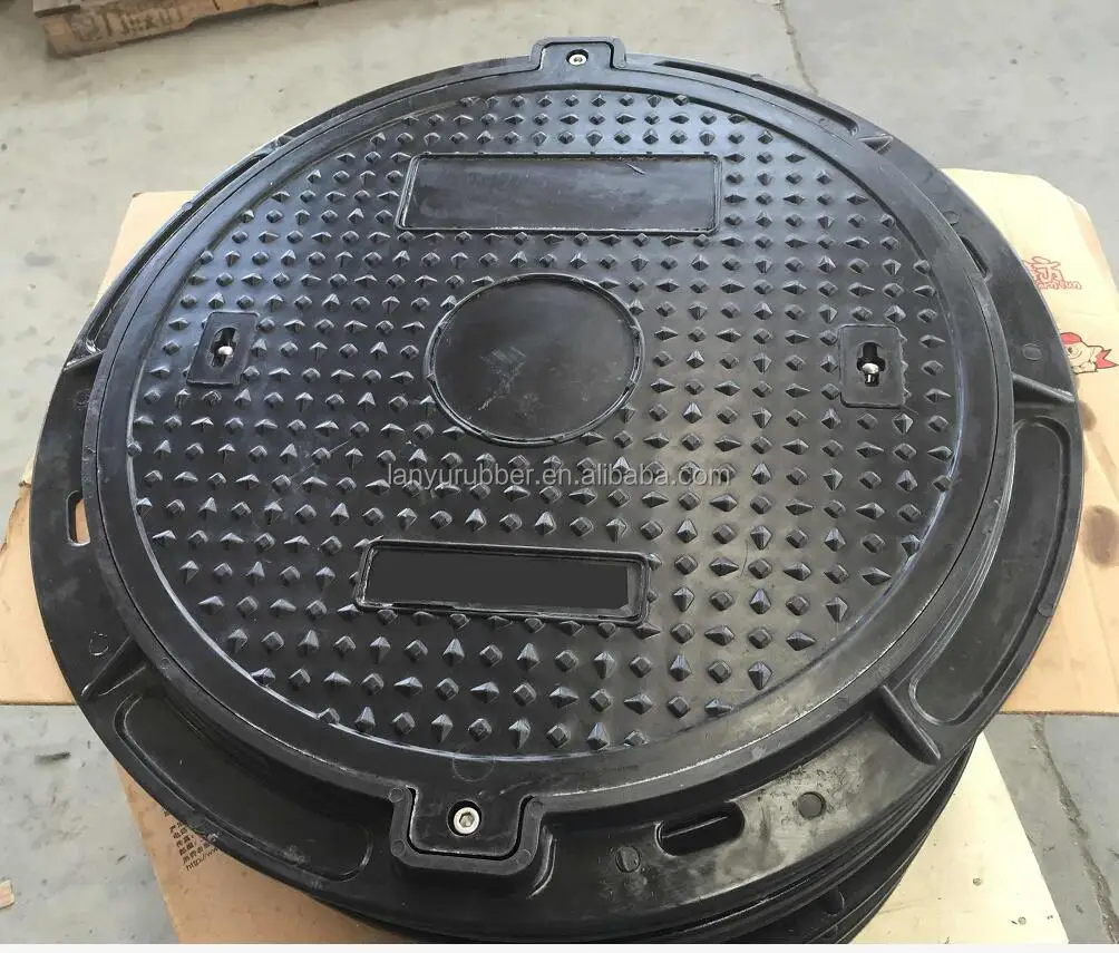 Plastic Composite Rectangle Manhole Covers - Durable FRP Frame & Cover ...