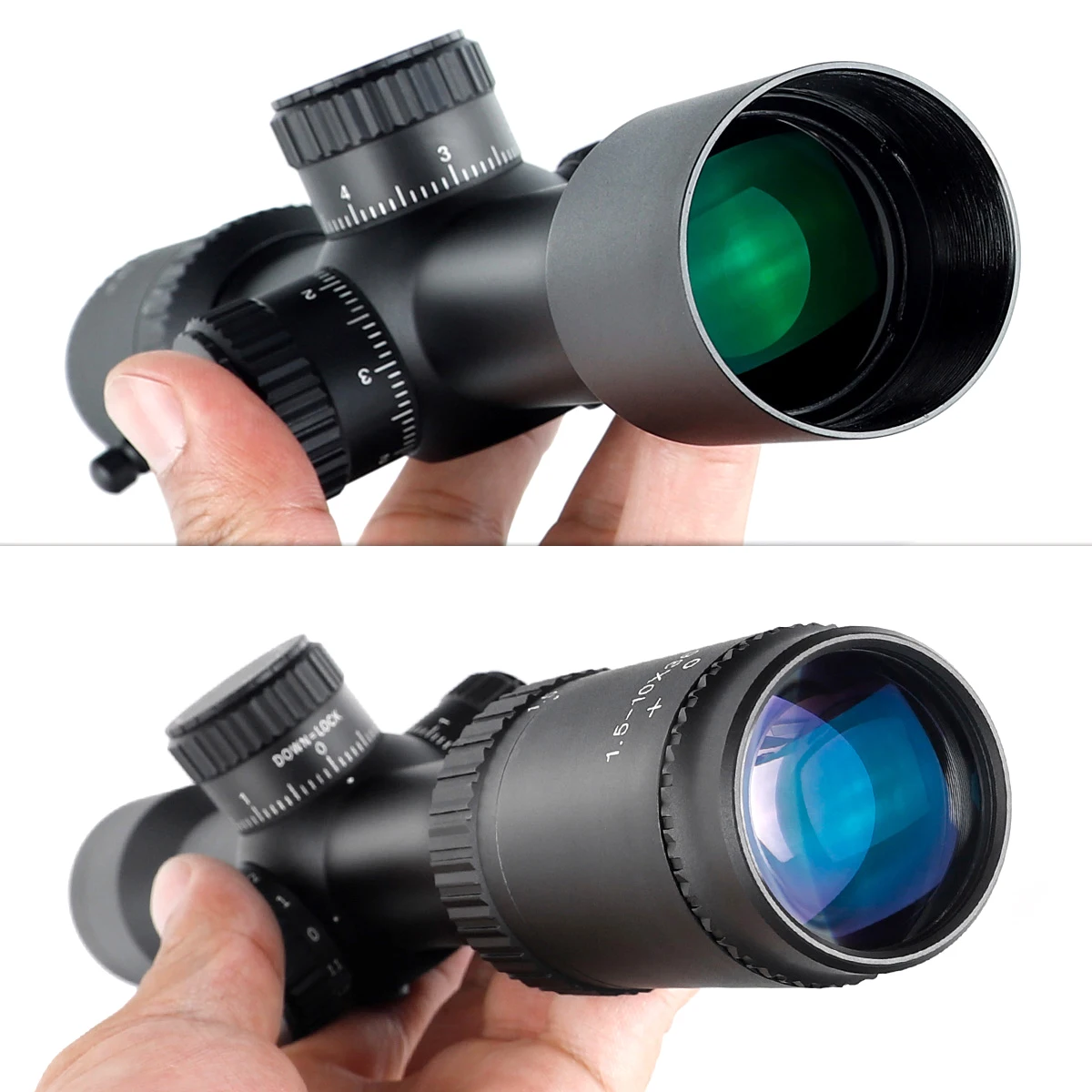 Ysc Long Eye Relief 1.5-10x36 Sfp Optic Scope Side Focus Scope 256mm ...