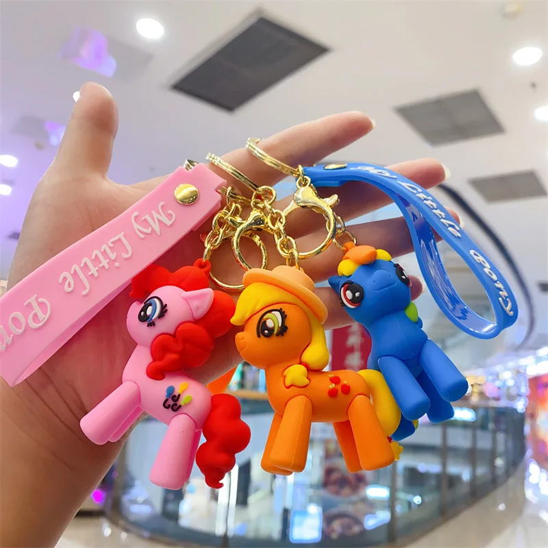 China Factory Customized Cute Animal PVC 3D Keychains with Your Own ...