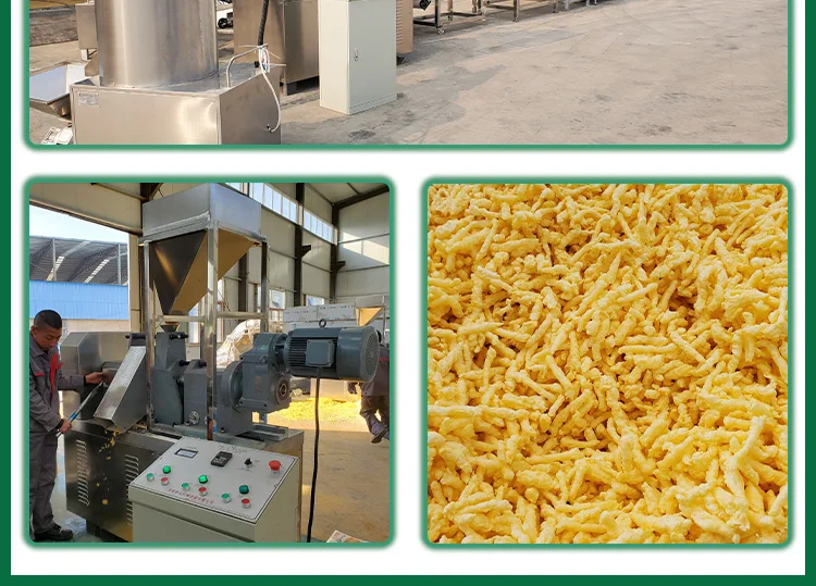 Sunpring Crunchy Nik Naks/kurkure/cheetos Snacks Making Machine - Buy ...