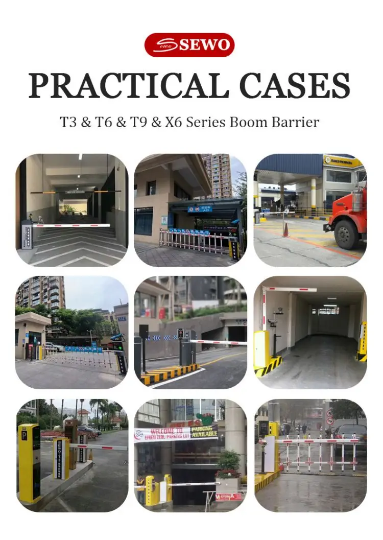SEWO Automatic Parking Barrier Gate - Efficient Access Control