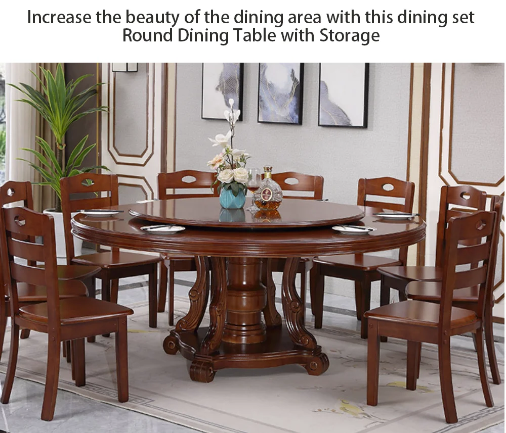 Flamingo Wooden Dining Table - Stylish & Durable