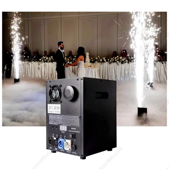 Mini Cold Spark Machine Magical Special Effects 750w Cold Sparkler Firework Fountain Machine Dmx ...