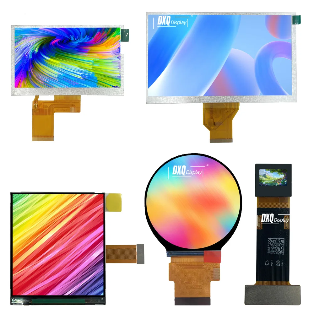 Dxq Customized Interface 0.96-32 Inch 0.96 2.8 3.5 4.0 4.3 5 7 8 Touch ...