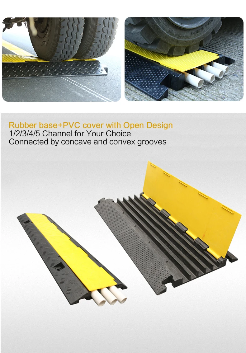 China Cable Road Hump Speed Bump Reflective Portable Speed Bump Tape ...