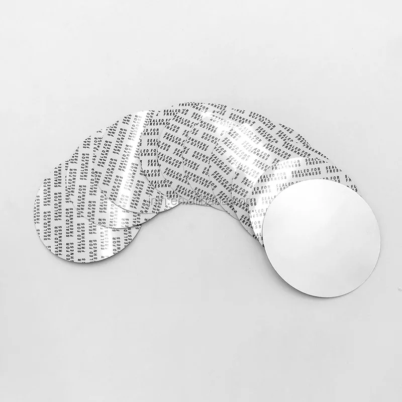 Heat Sealing Induction Aluminium Foil Easy Peel off Seals