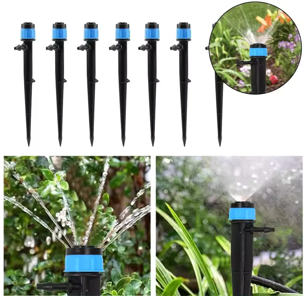 Turbo Stake-on Sprinkler for Efficient Drip Irrigation