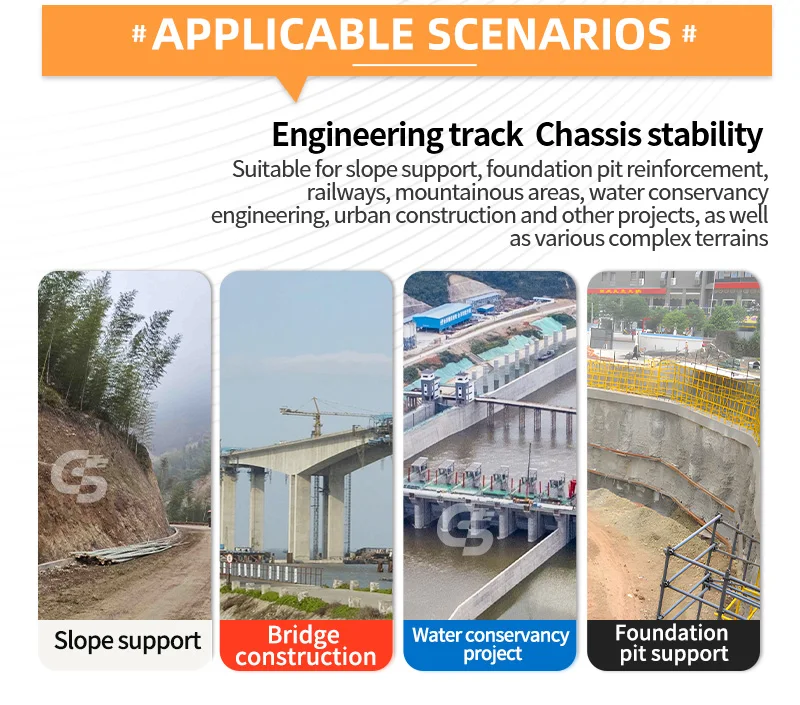 Hydraulic Open-pit Mine Drilling Rig For Slope Protection In Civil ...