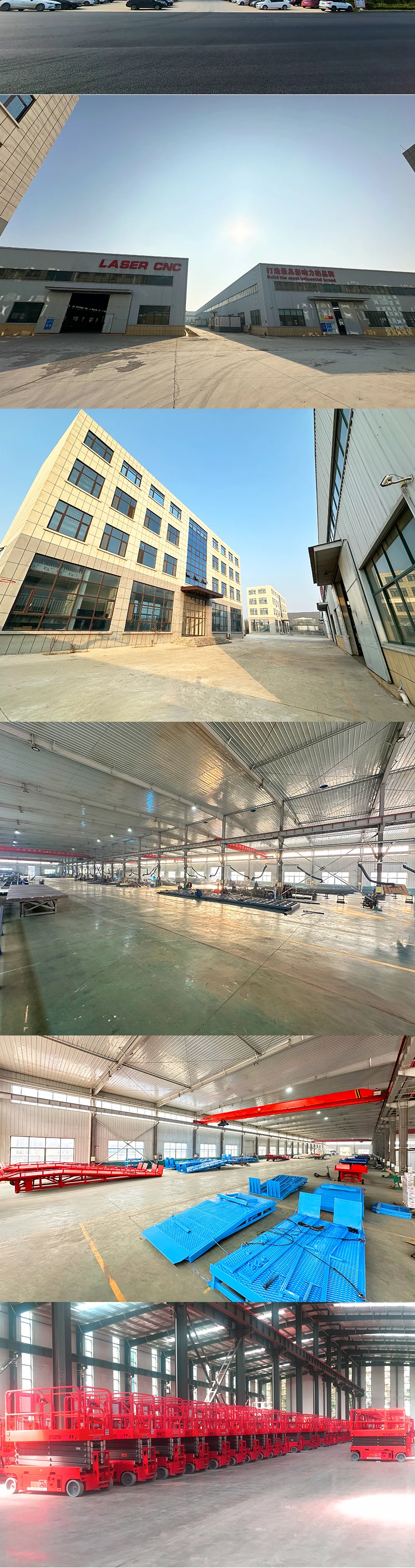 8m Electric Hydraulic Self-propelled Scissor Lift Table Strong ...