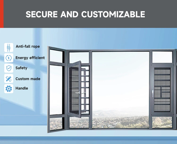 Hurricane Impact Windows Casement Casement Window Design High Double ...