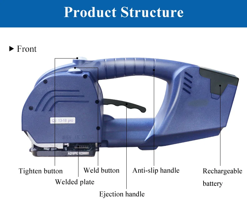 Manual Plastic Packing Strap Battery Electric Strapping Tools Handhold ...