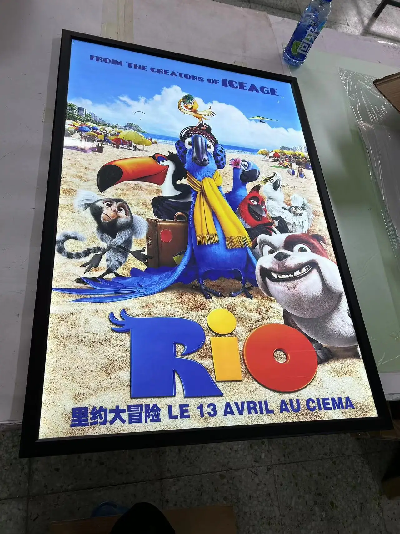 Aluminum Frame Advertising Light Boxes Slim Light Box Led Backlit Light ...